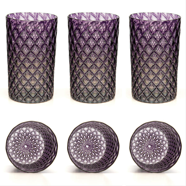 Indigo Mandala Glass - 2BGlass